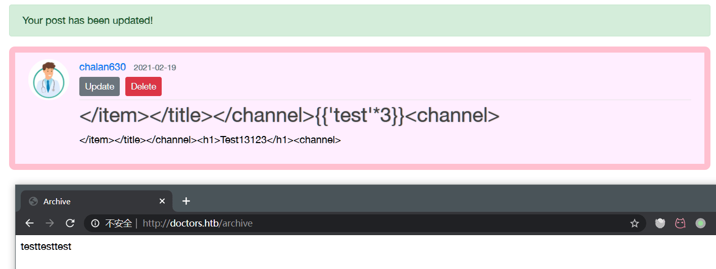 HTB::Doctor - chalan630 - 博客园